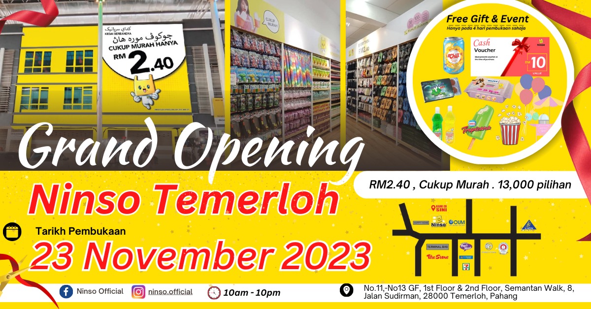 Pembukaan Cawangan Ninso Termeloh